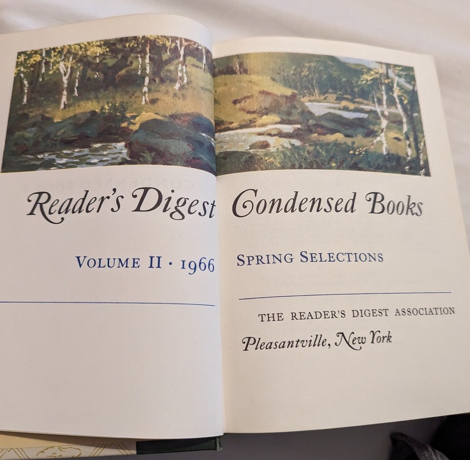 Readers Digest Condensed Books Hardcover Volume 2 1966 | eBay