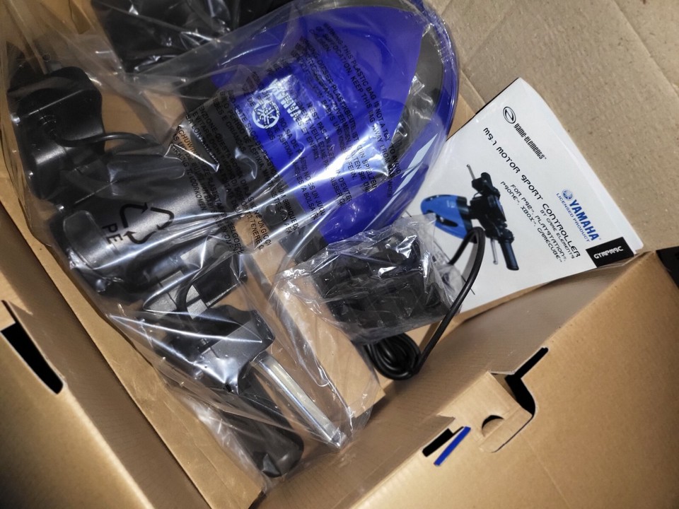 NEW YAMAHA MS-1 MOTOR SPORTS CONTROLLER FOR ORIGINAL XBOX GAMECUBE OR ...