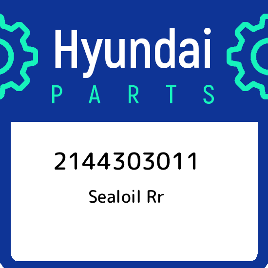 2144303011 Hyundai Sealoil rr 2144303011, New Genuine OEM Part | eBay