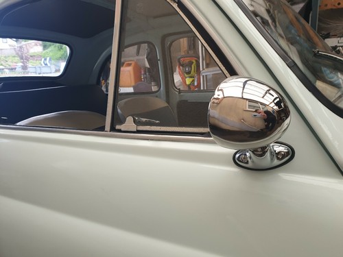 Classic Mini Door Mirrors Bullet Racing Style Chrome Pair by TEX ...