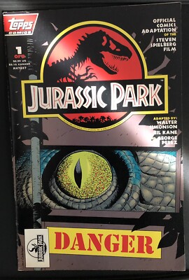 Topps Comics Jurassic Park Official Movie Adaptation #1 | eBay