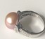 LUC 925 Sterling Silver RING SIZE 6.5 Freshwater Pearl Heart Accented ...