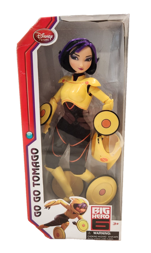 Disney Store Big Hero 6 Go Go Tomago Action Figure Doll NEW RARE SEALED ...