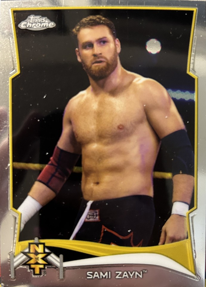Sami Zayn NXT Prospects RC Rookie Base Topps WWE 2014 Chrome | eBay