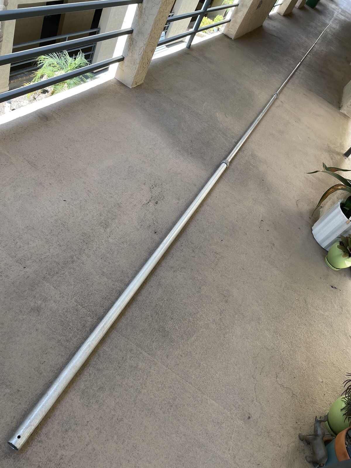 Vintage 35 FT Telescoping Antenna Mast - Push Up Pole W/ No Base, Mid ...