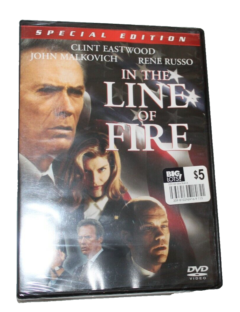 In The Line Of Fire DVD 2000 Special Edition Clint Eastwood John ...