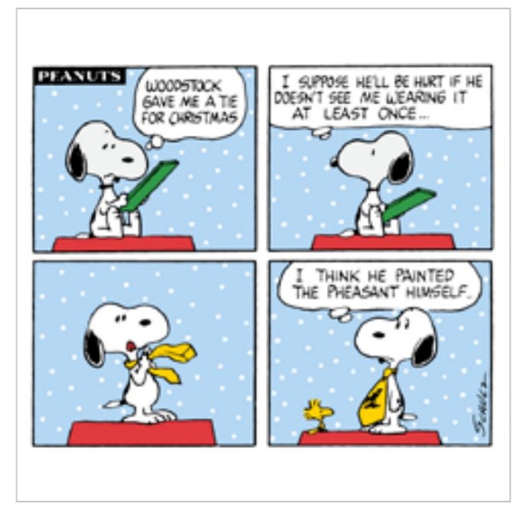 Peanuts Christmas Comic