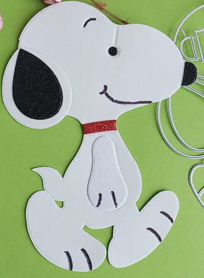 Snoopy Peanuts Charlie Brown Large Thin Metal Thin Metal Cutting Dies ...
