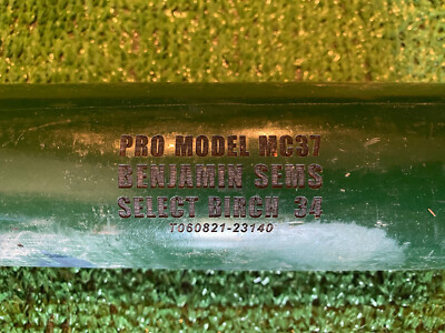 COLORADO ROCKIES BENJAMIN SEMS GAME USED BASEBALL BAT | eBay