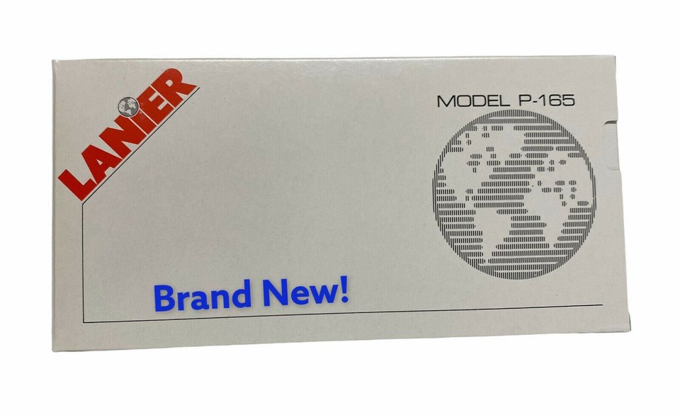 Lanier P-165 Handheld Microcassette Voice Recorder BRAND NEW! + 30 Days ...