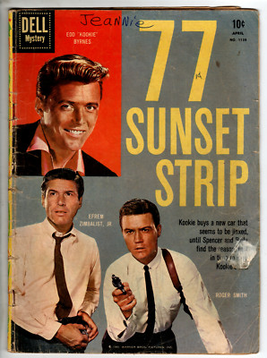 Four Color #1159 Featuring 77 Sunset Strip, Good Condition! | eBay