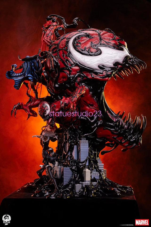 Sideshow PCS MAXIMUM CARNAGE Statue Bust Figure Model Collectible | eBay