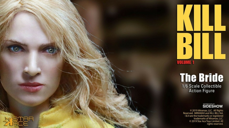Star Ace Toys Kill Bill (Vol. 1) THE BRIDE Action Figure 1/6 Scale Uma ...