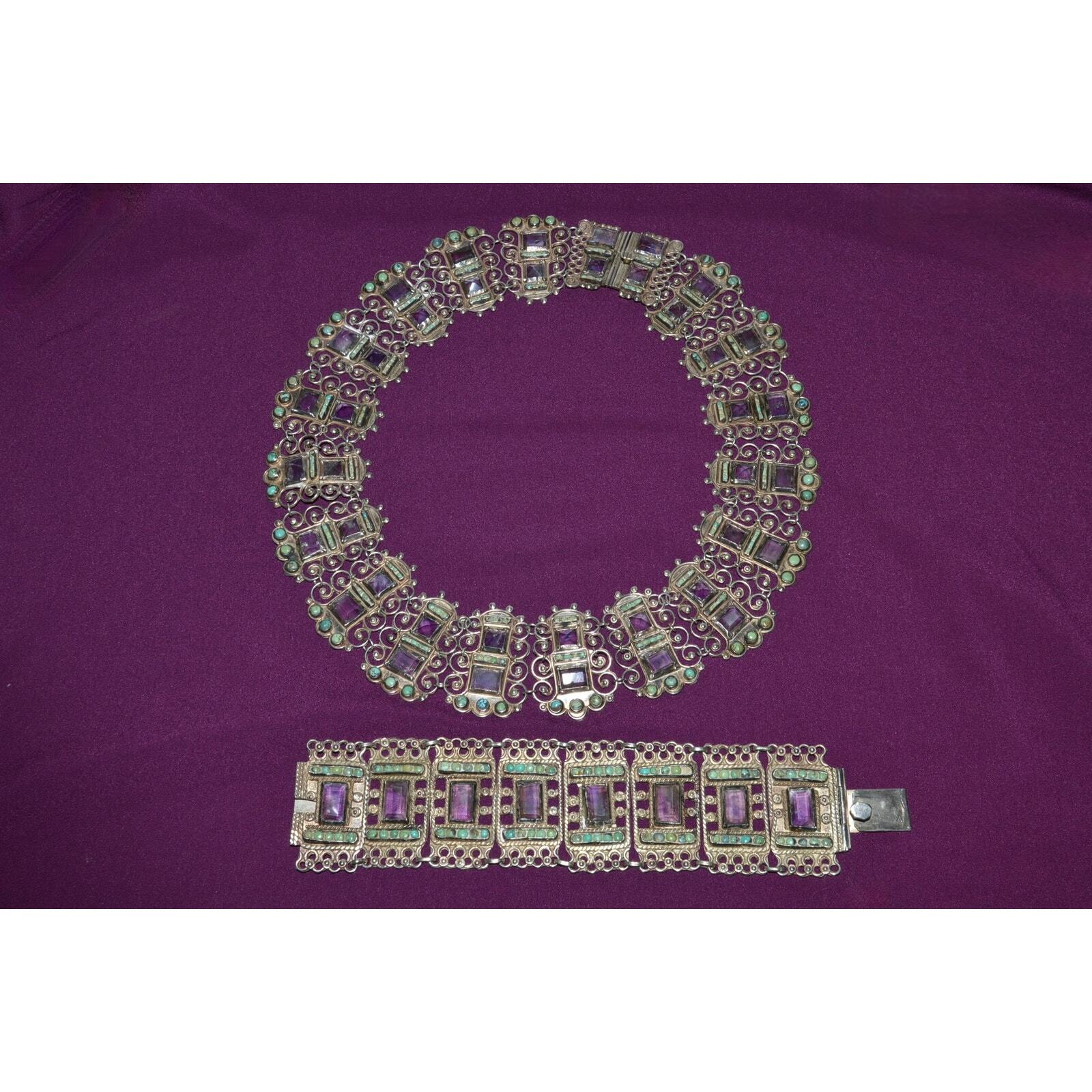 Matl Matilde Poulat Taxco Sterling Silver Turquoise A… - Gem