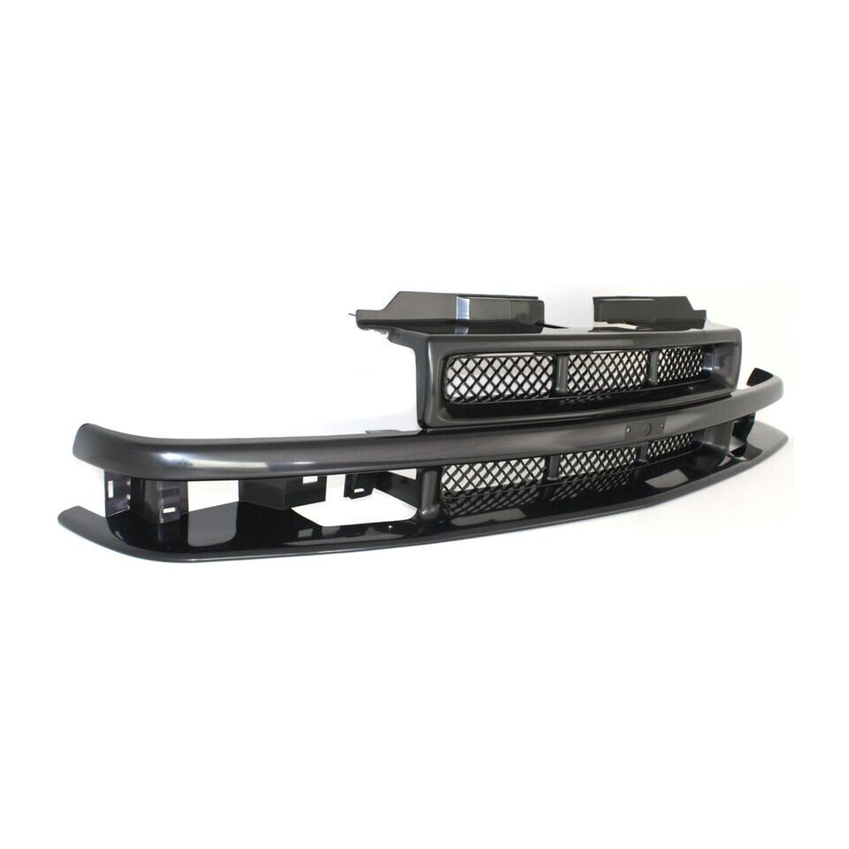 Grille Assembly Black Shell and Insert For 1998-2005 Chevrolet S10 ...