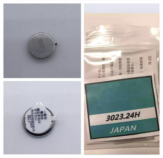 For Solar Capacitor Watch Battery VS72 VS75 V172 V174 V175 TS-920E 3023 ...