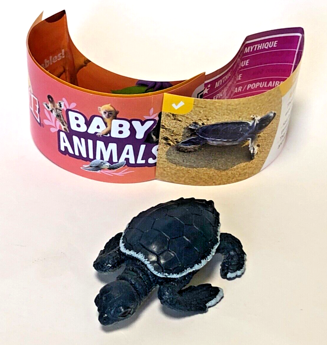 Yowie LOGGERHEAD SEA TURTLE- Baby Animal Series + BPZ Info Paper ...