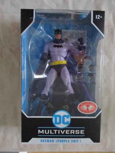 McFarlane DC Multiverse Batman Purple Suit Platinum Box Nick Great for ...