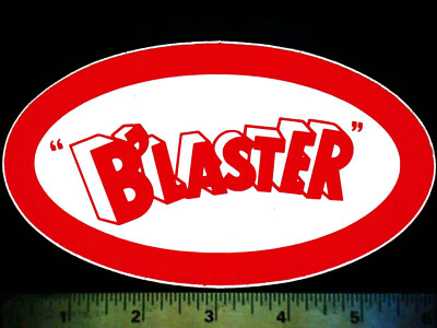 BLASTER Automotive Chemicals - Original Vintage Racing Decal/Sticker ...