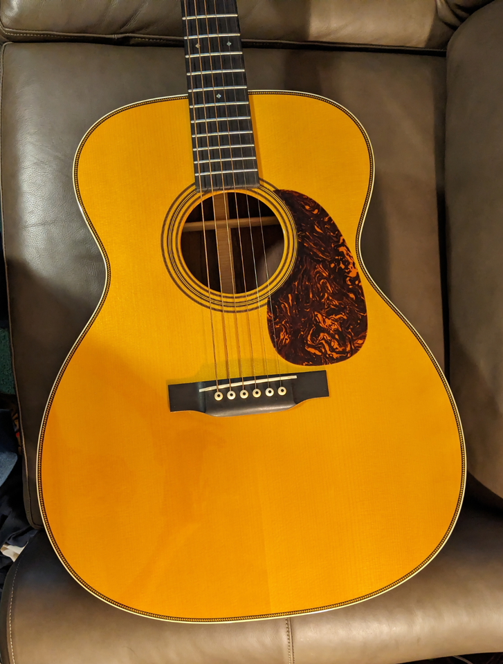 2011 Mint Martin Custom '37 OM (0000)-28 upgraded Madagascar/Adirondack ...