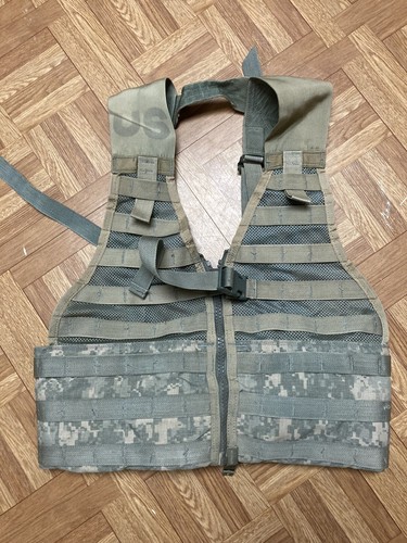 US Military ACU FLC Fighting Load Carrier LBV Tactical Vest Digital ...