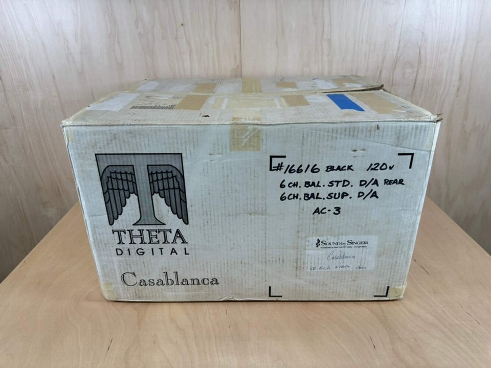 Theta Digital Casablanca 1 Preamp w/Remote and Original Box | eBay