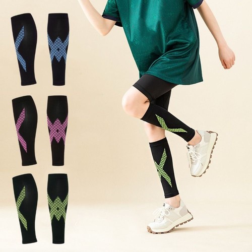 1pair Breathable Sports Leg Socks Shock-absorbing Leg Compression Socks ...