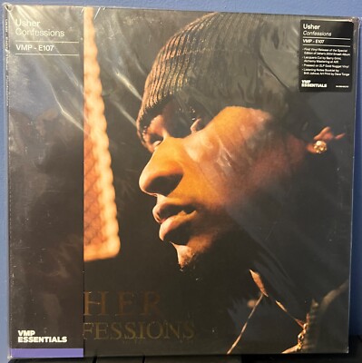 Usher Confessions VMP Vinyl Me Please ROTM Gold Nugget Color Vinyl 2LP ...