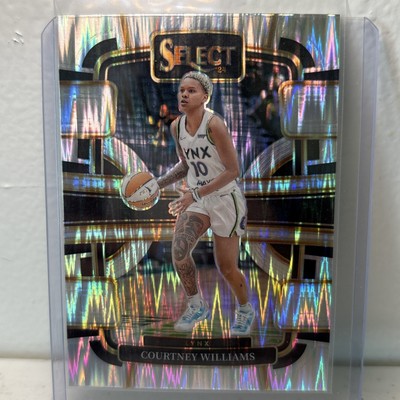 2024 Panini Select WNBA - Courtney Williams Silver Flash Prizm #54 Lynx ...