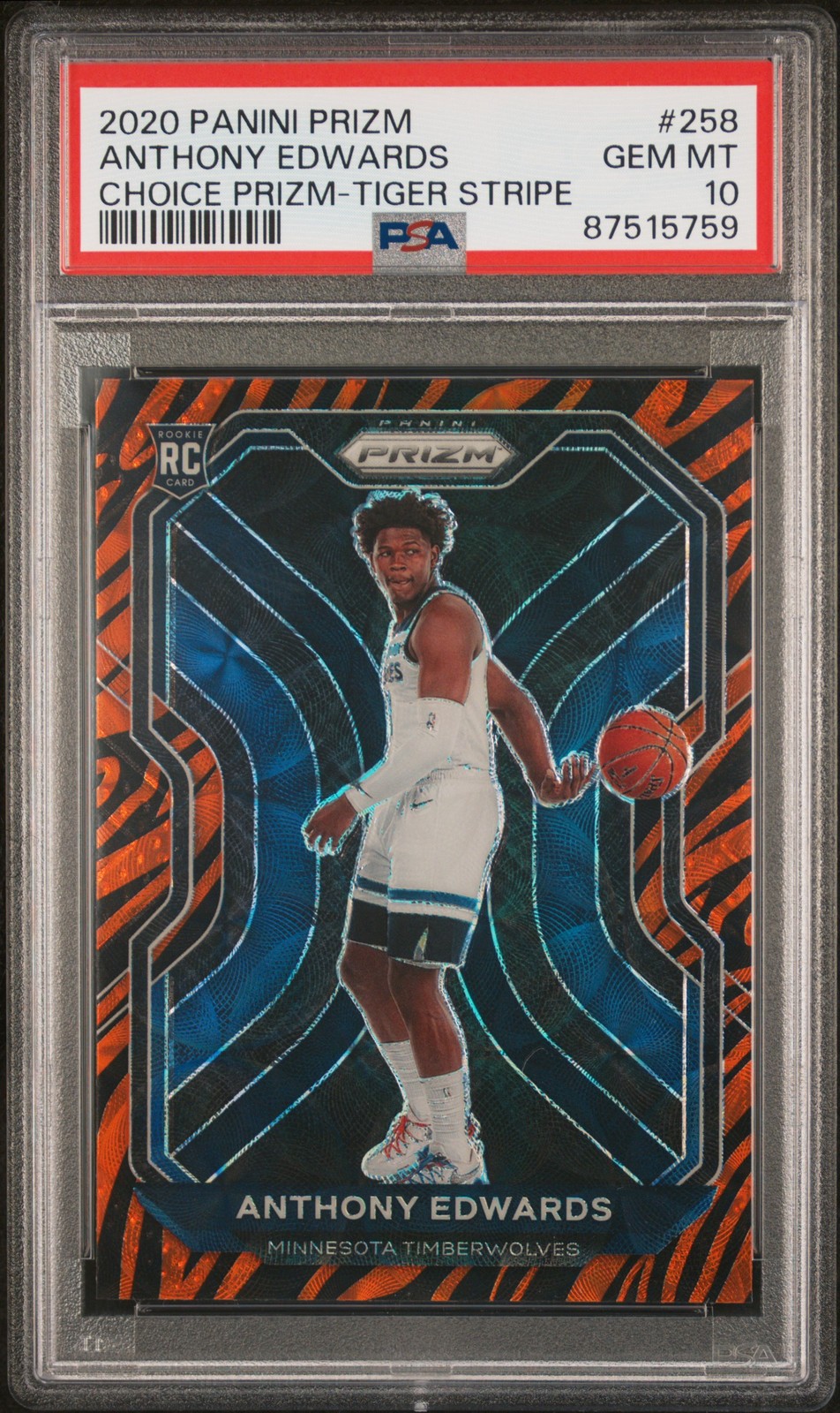 Anthony Edwards Rookie Card Roundup, Hottest eBay Auctions