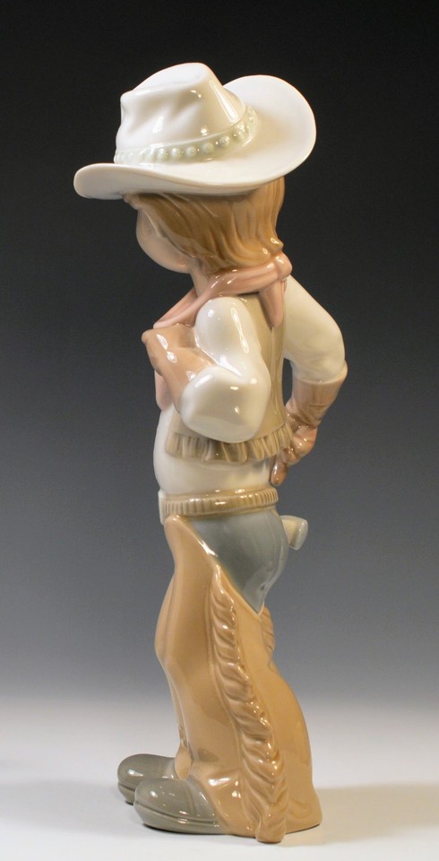 LLADRO "Cowboy Sheriff Puppet" #4969 - Perfect Condition - No Box, MINT ...