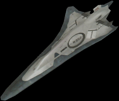 R-352 Sepia Ace Combat 3 R352 Aircraft Mahogany Kiln Dry Wood Model ...