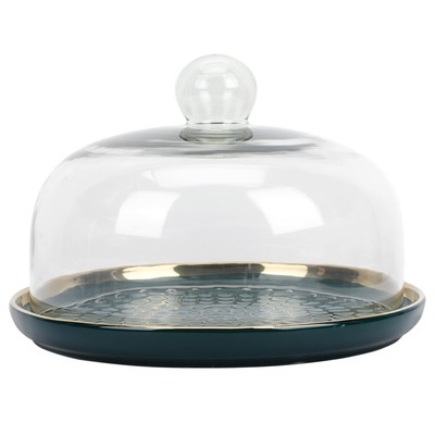 Cake Stand Dome Cake Plate Dome Cake Plate Lid Cake Stands Dessert ...