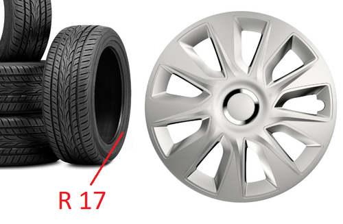 PEUGEOT 3008 SET OF 4 17" WHEEL TRIMS COVERS SILVER NOT BLACK HUB CAPS ...