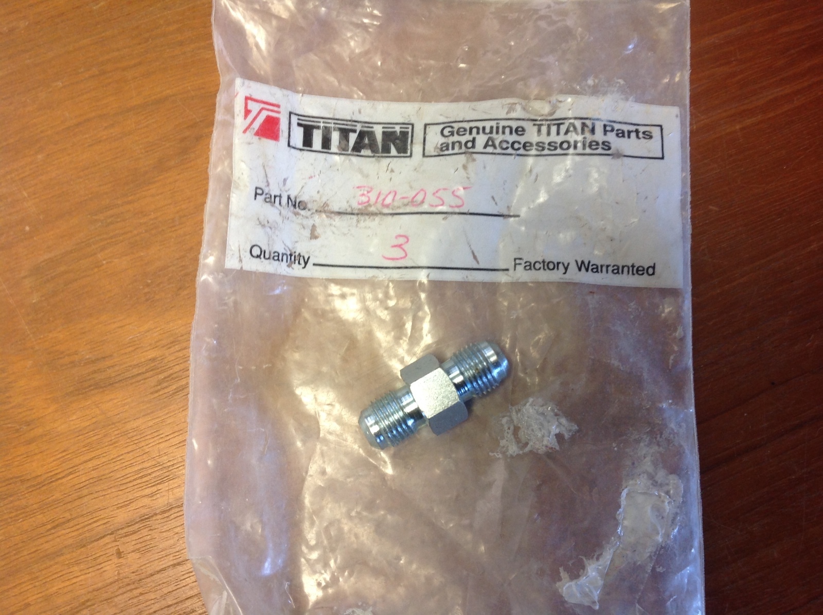 Titan Pole to Pole Coupling 310-055, Stainless Steel; Qty: 3 | eBay