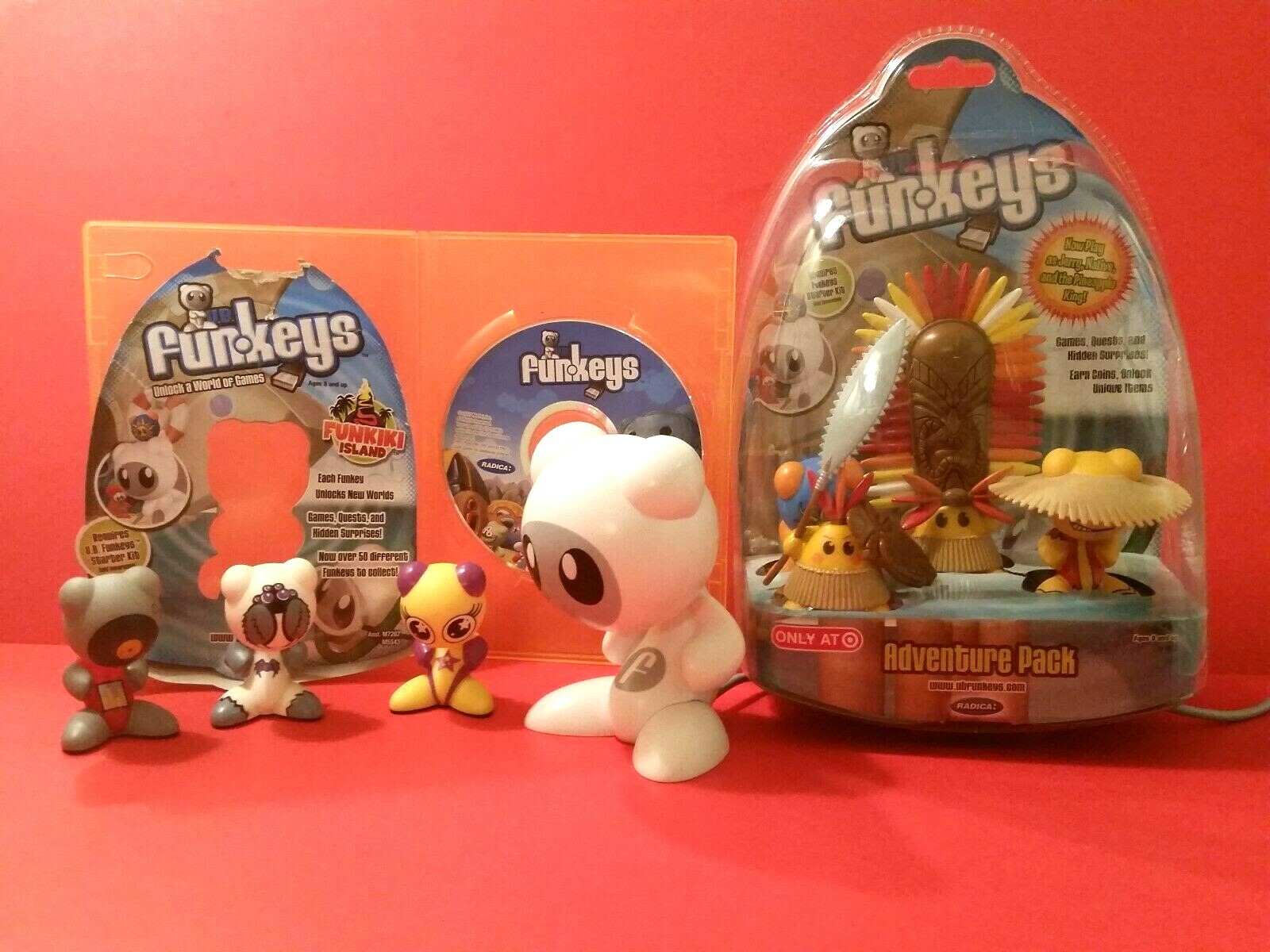 Lot Of U.B. Funkeys New Adventure Pack, Starter Pack + Disc & Rare ...