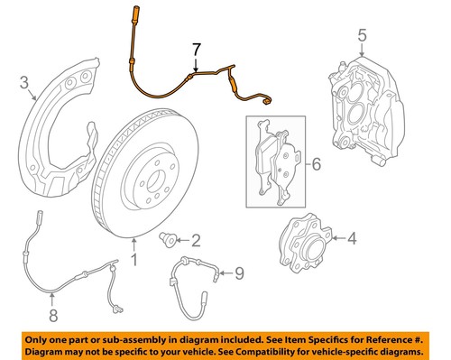 BMW OEM 16-24 530e xDrive Brake Components-Wear Indicator 34356890788 ...