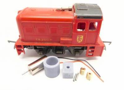 Micromotor.eu 0T001G UK Triang / Hornby Early Motor Bogie Coreless ...