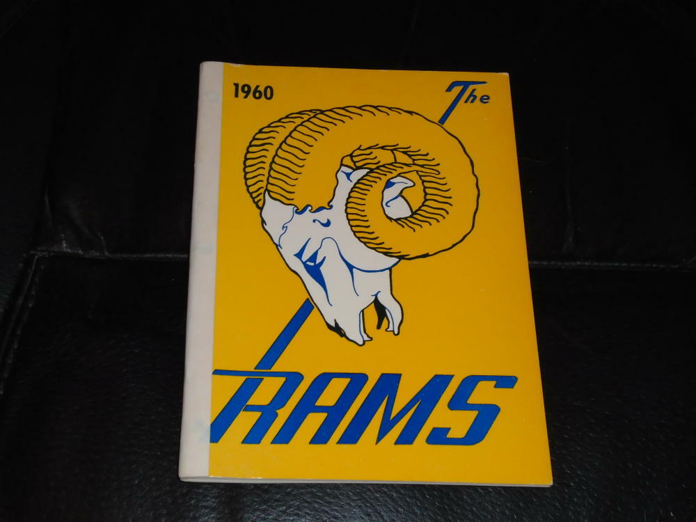 1960 LOS ANGELES RAMS NFL FOOTBALL MEDIA GUIDE NEAR MINT | eBay