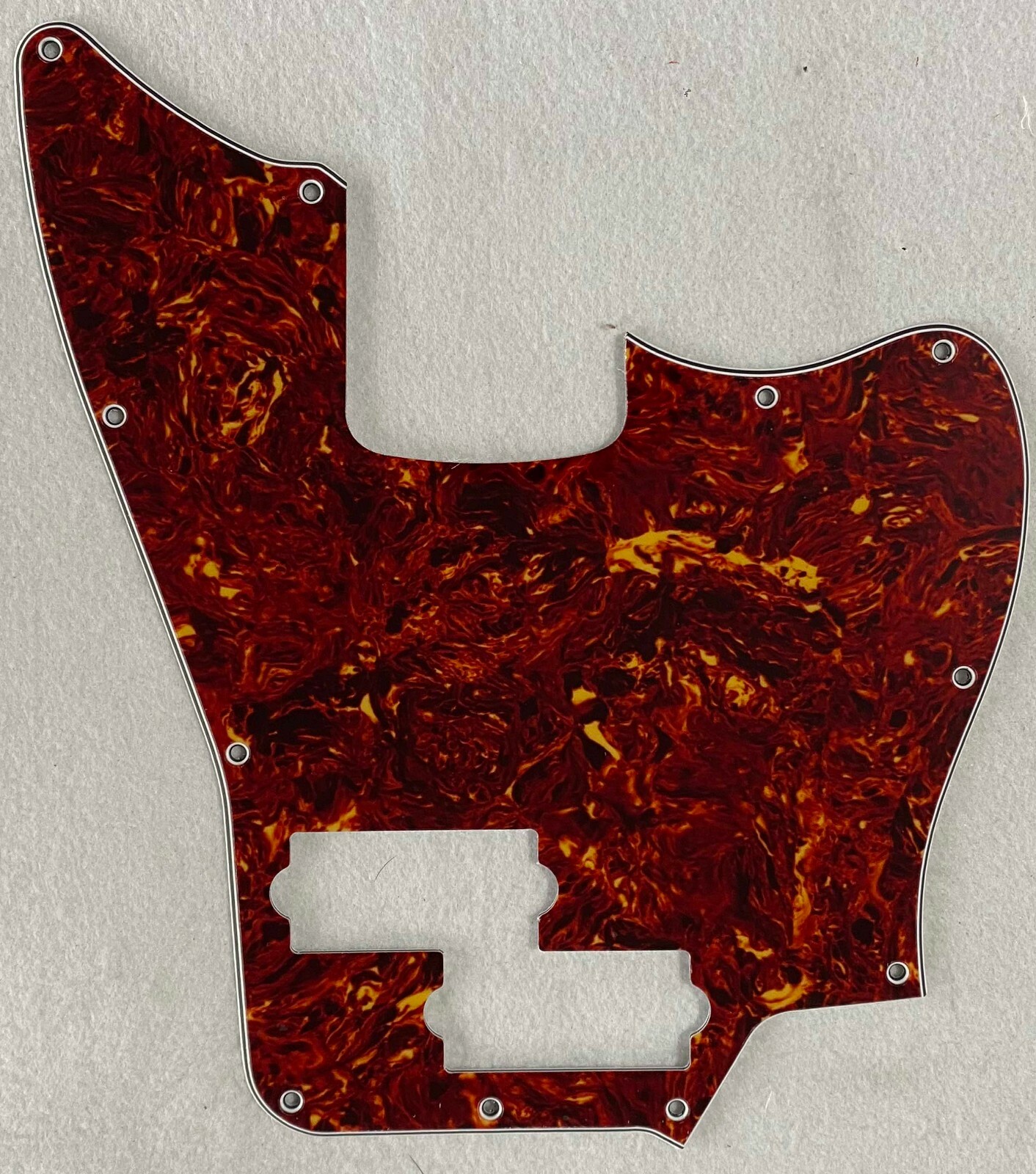 Fits Squier Jaguar Bass Style Guitar Pickguard Scratch Plate,4 Ply Red ...