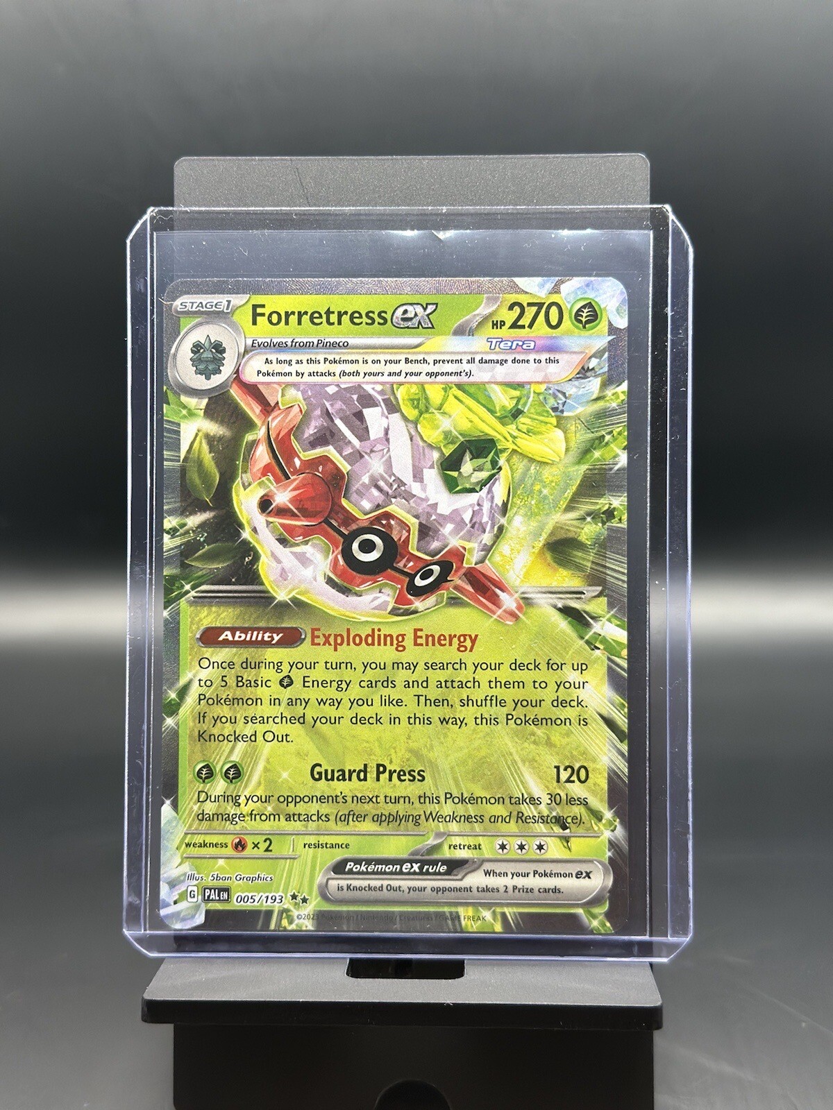 Forretress ex 005/193 Paldea Evolved Double Rare Pokemon TCG (NM) | eBay.de