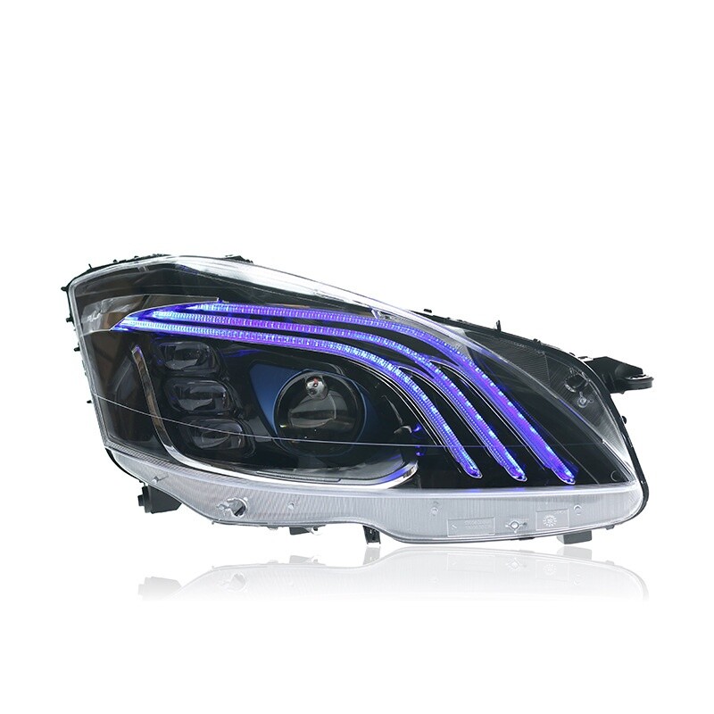 For Benz W221 2006-2013 S Class LED Headlight Assembly Upgrade Turn ...