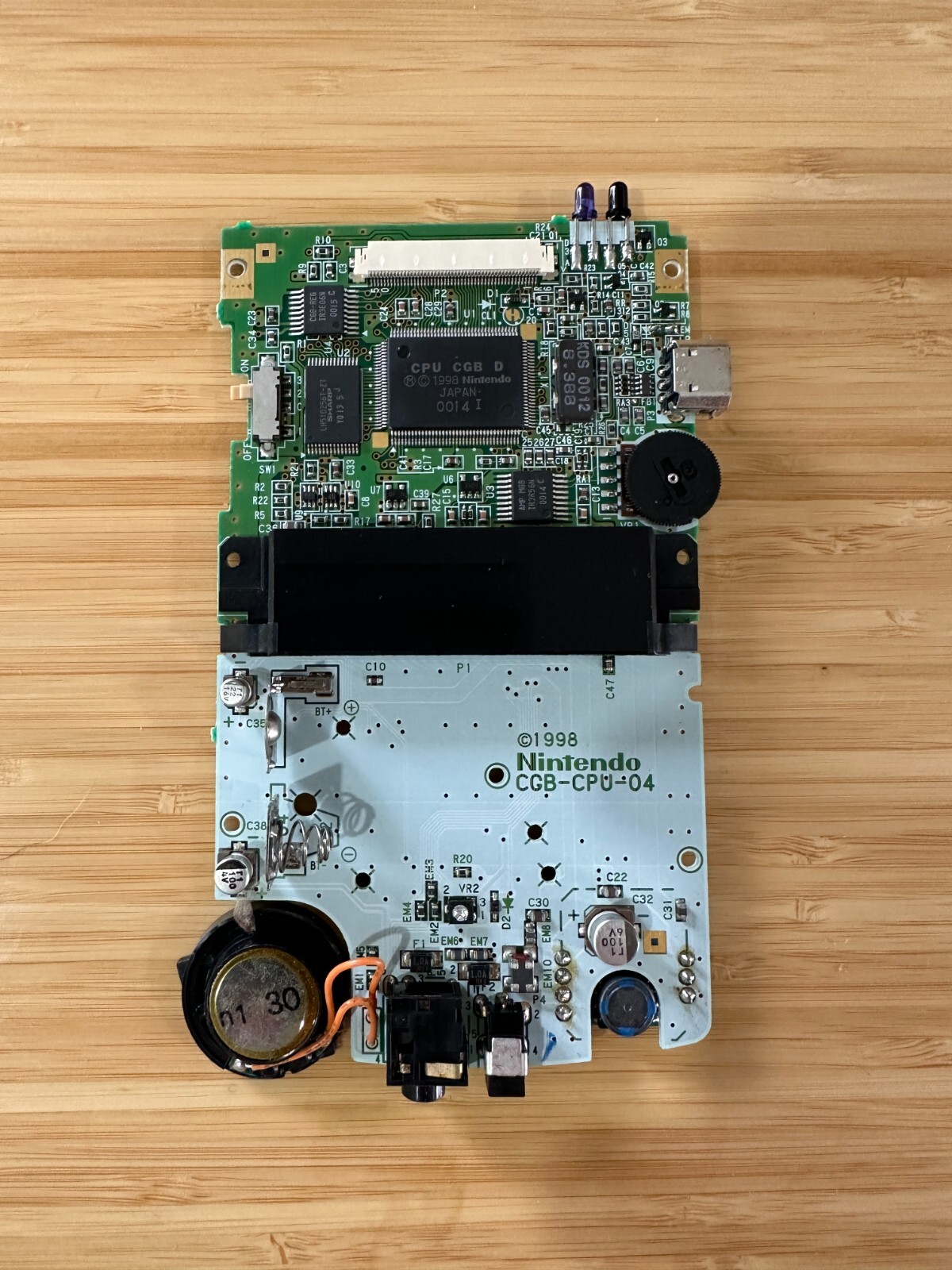 Nintendo Game Boy Color GBC Motherboard Board FOR PARTS (READ) #A | eBay