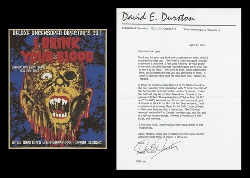 David E. Durston (1921-2010) - I Drink Your Blood director - Rare ...