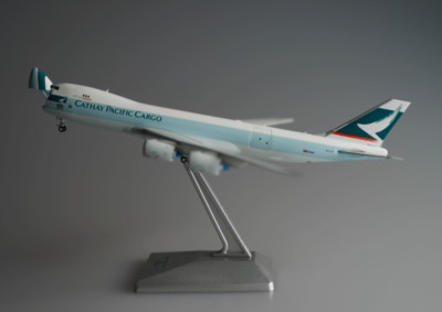 1:400 YY Wings CATHAY PACIFIC CARGO BOEING B747-8F Plane Aircraft ...