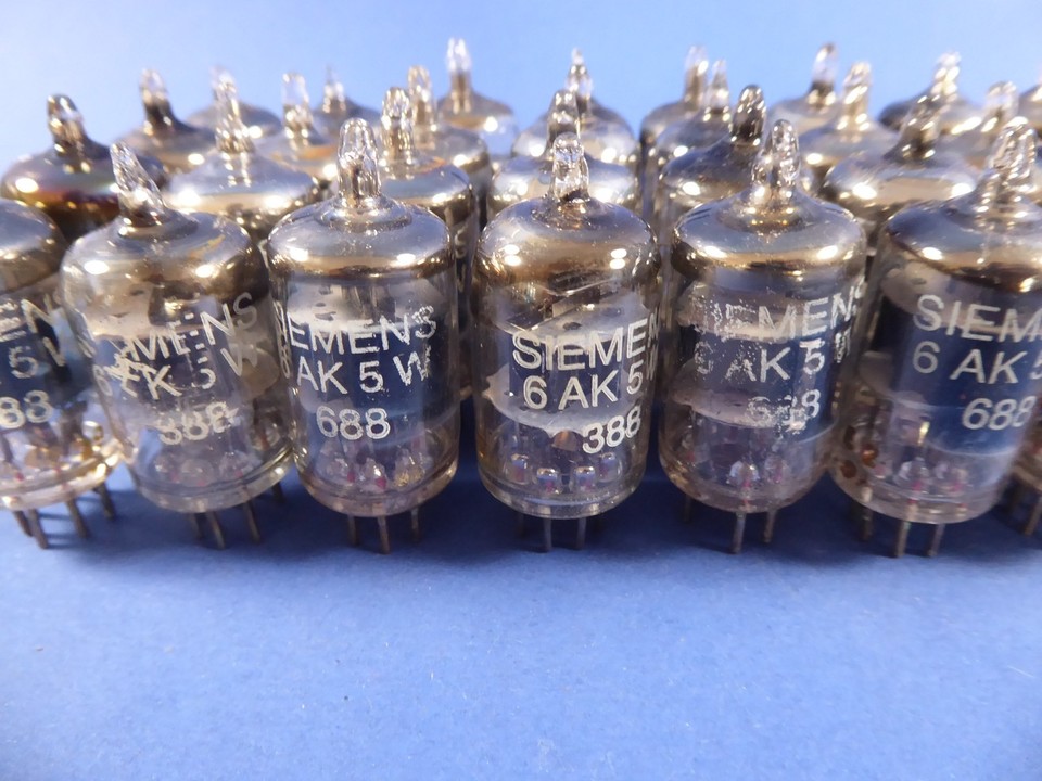 40 x TUBES " SIEMENS 6AK5W " | eBay