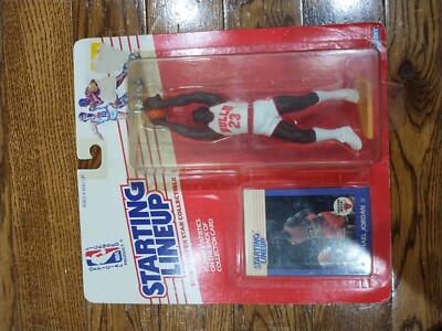 NBA Basketball Starting Lineup Michael Jordon Vintage Kenner Figure 6 ...