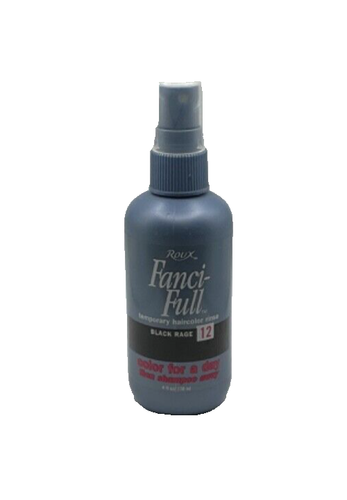 Roux Fanci-Full Temporary Haircolor Rinse #12 BLACK RAGE 4 oz spray | eBay