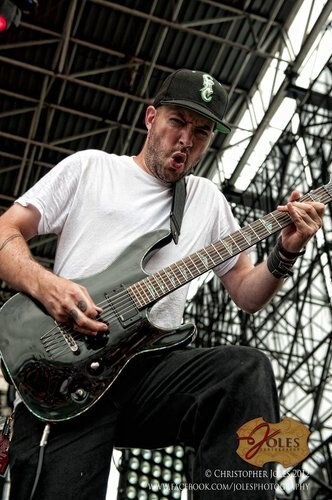 CHARVEL DESOLATION DX-1 ST GUITAR - MATT WICKLUND of GOD FORBID - STAGE ...