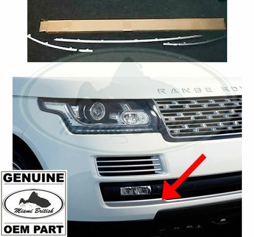 LAND ROVER FRONT BUMPER TRIM INSERT KIT RANGE 13-21 AUTOBIOGRAPHY ATLAS ...